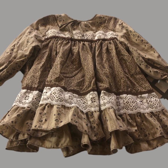 cari | Dresses | Vintage Cari 2t Cute Dress For Girls Long Sleeved ...